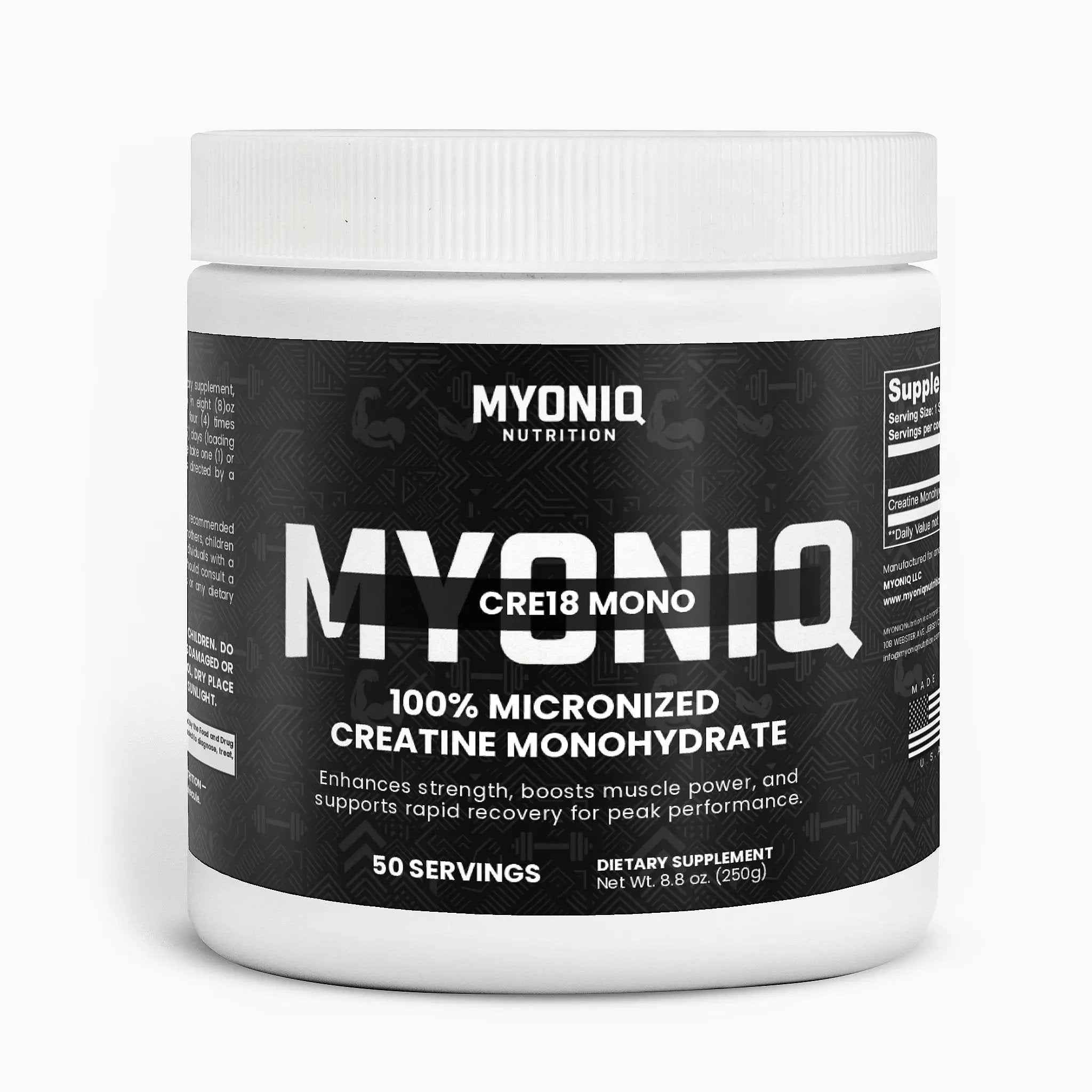 CRE18 MONO – MYONIQ NUTRITION